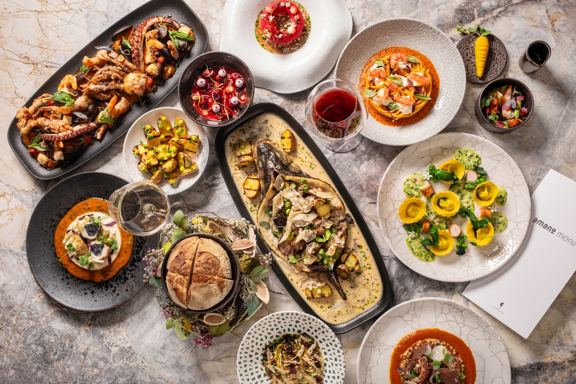 Amano | Modern Italian grill restaurant, whose heart is Josper grill.